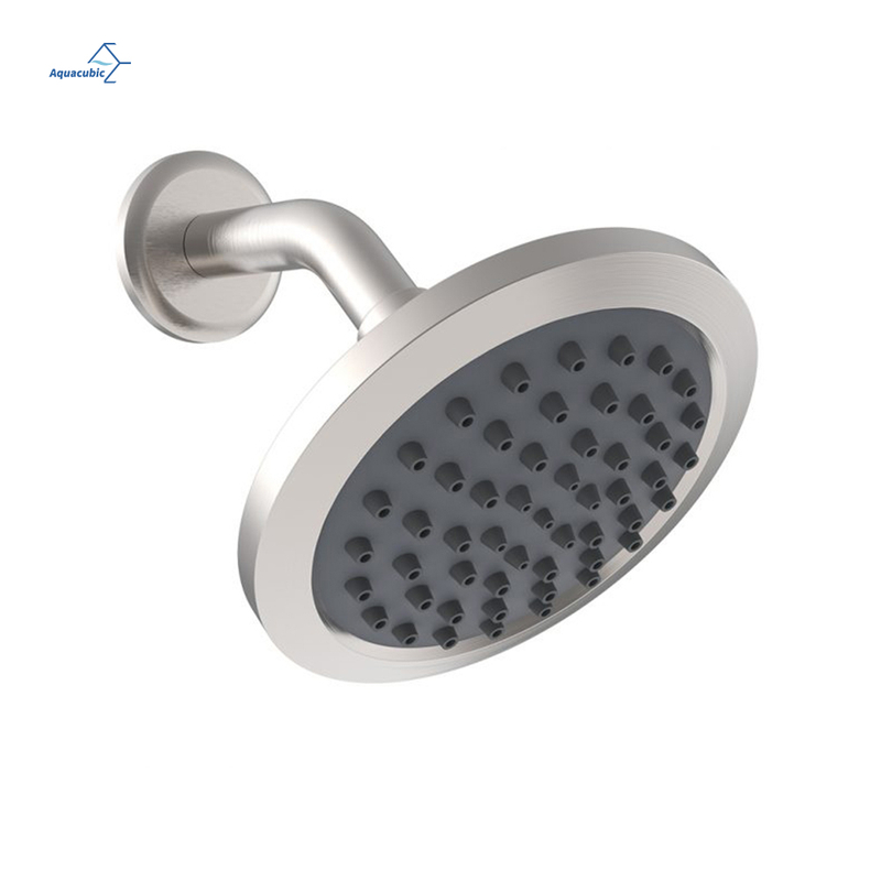 High-Pressure Shower Tub Faucet Set With Valve 6 Inch Rain shower Head ...
