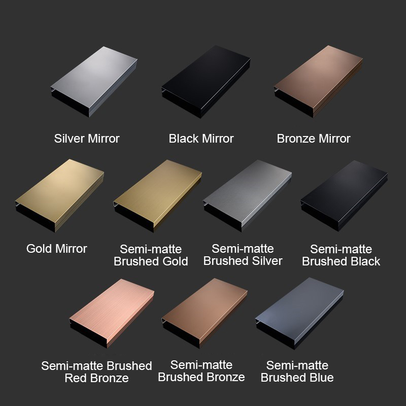 Factory Direct Bathroom 304 Stainless Steel Matte Black 3 Tier Recessed ...